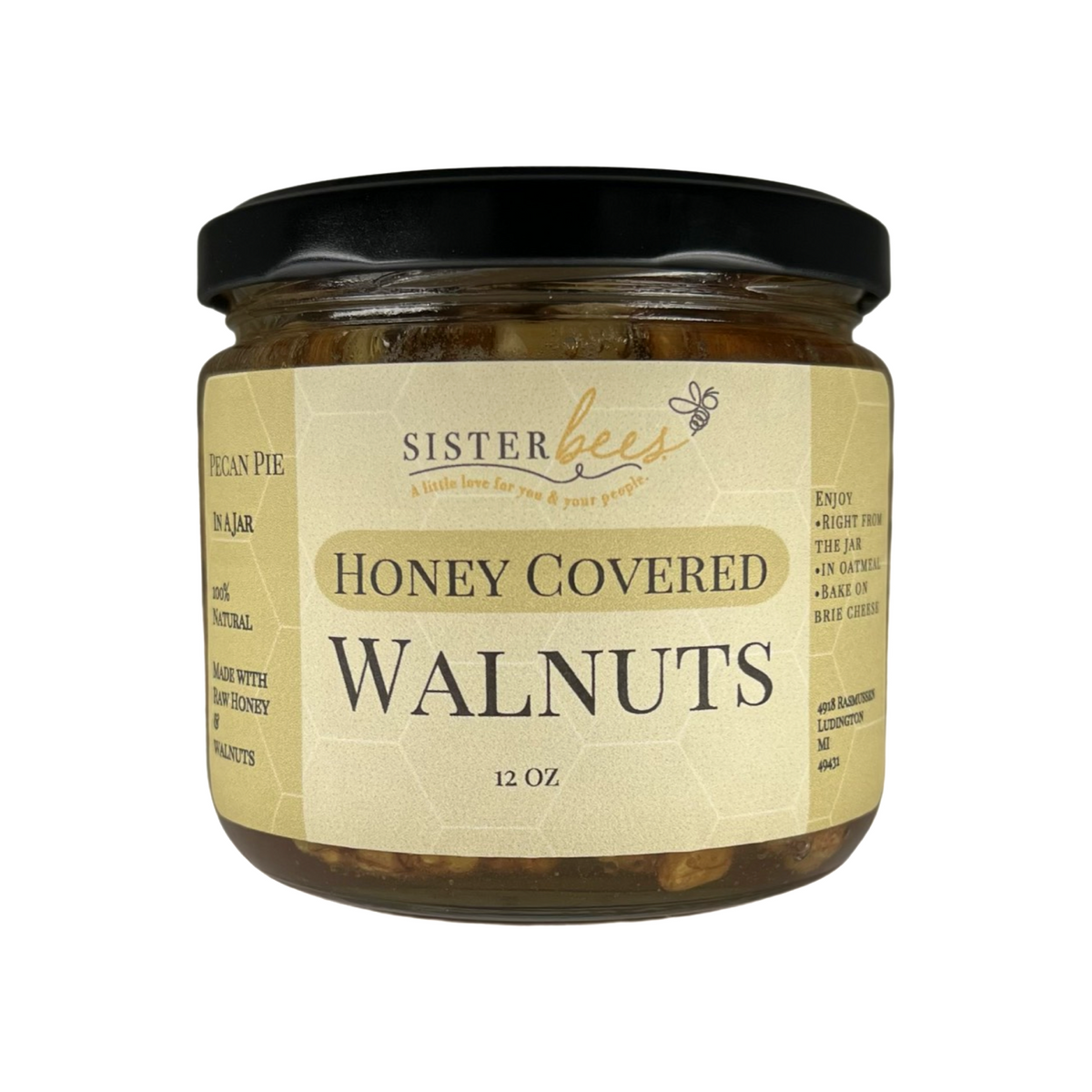 Honey-Covered Walnuts – Sister Bees Wholesale